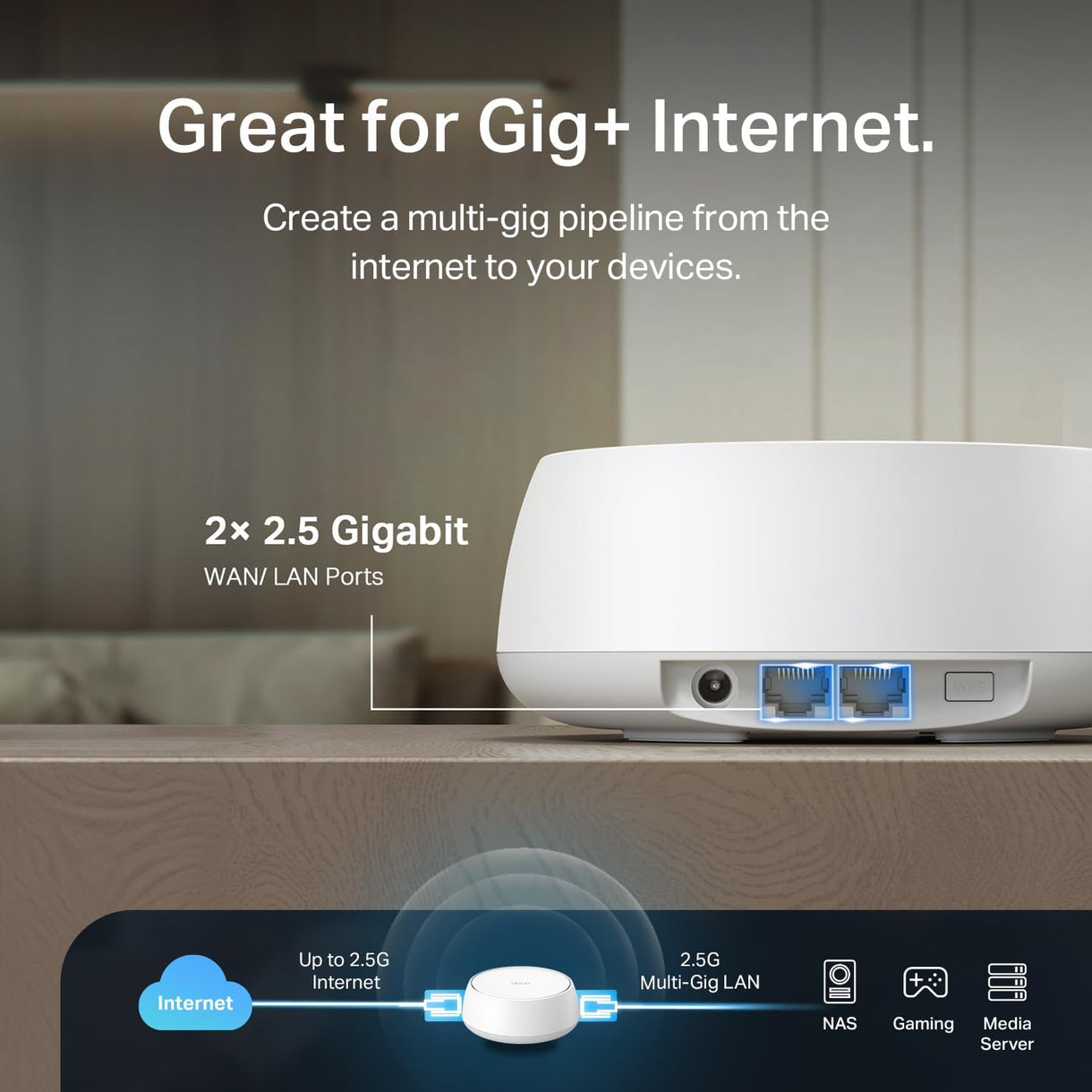 Deco 7 BE3600 Dual-Band Wi-Fi 7 Mesh Router, Deco BE23 1-Pack – TP-Link ...