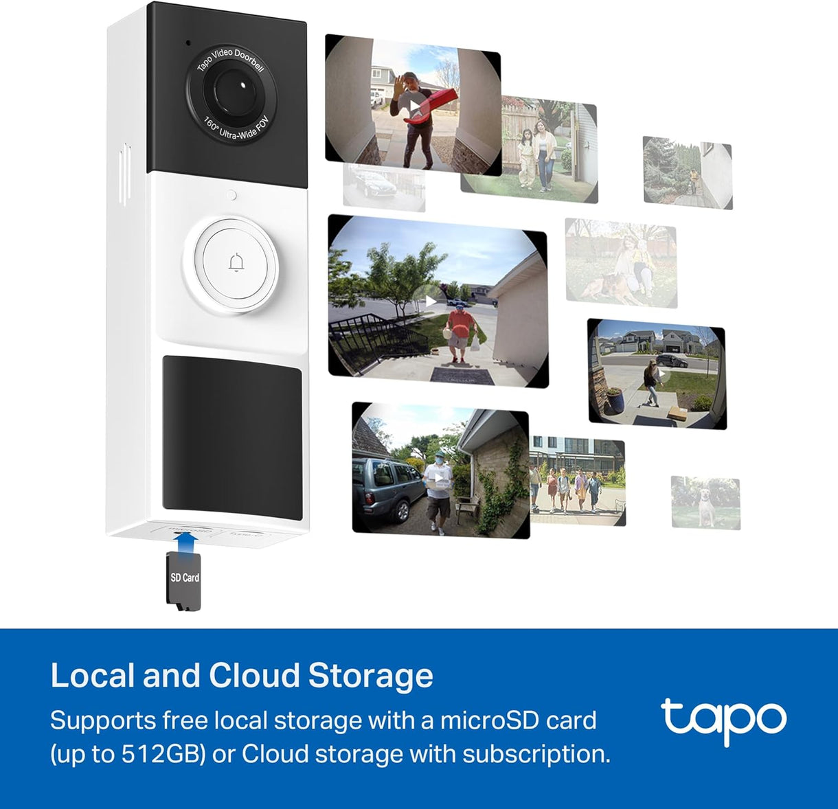 TP-Link Tapo 2K Smart Doorbell Battery Powered, Tapo D210 – TP-Link ...