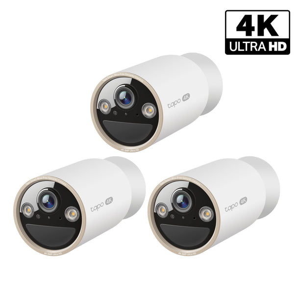 MagCam 4K Ultra HD Battery Powered Camera, Tapo C460 3-Pack – TP-Link ...