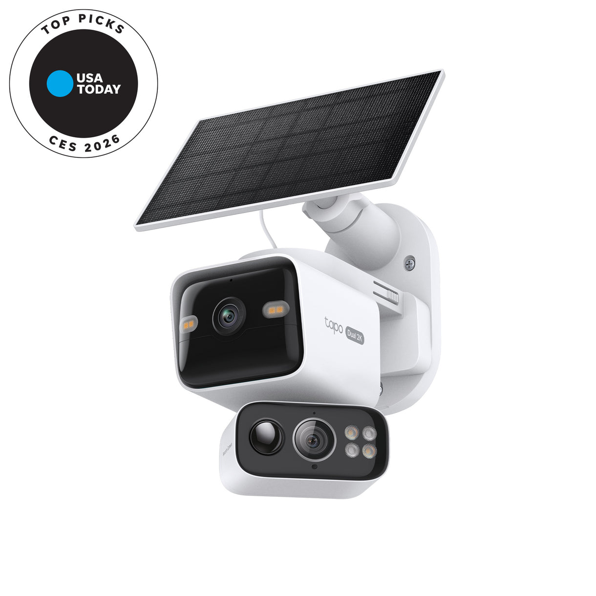 Tapo C645D Kit 2K Dual-Lens Solar Pan/Tilt Security Camera Kit – TP ...