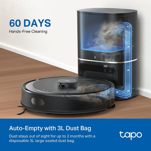 Self-Emptying Robot Vacuum with LiDAR Mapping | Tapo RV30 MAX Plus – TP ...