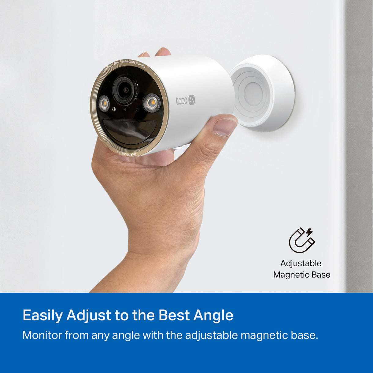 Wireless 4K Security Camera, Magnetic Install | Tapo C460 – TP-Link ...