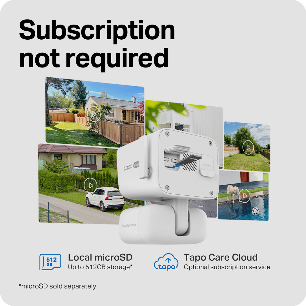 4K Dual-Lens Solar Pan/Tilt Security Camera, Tapo C675D Kit – TP-Link ...