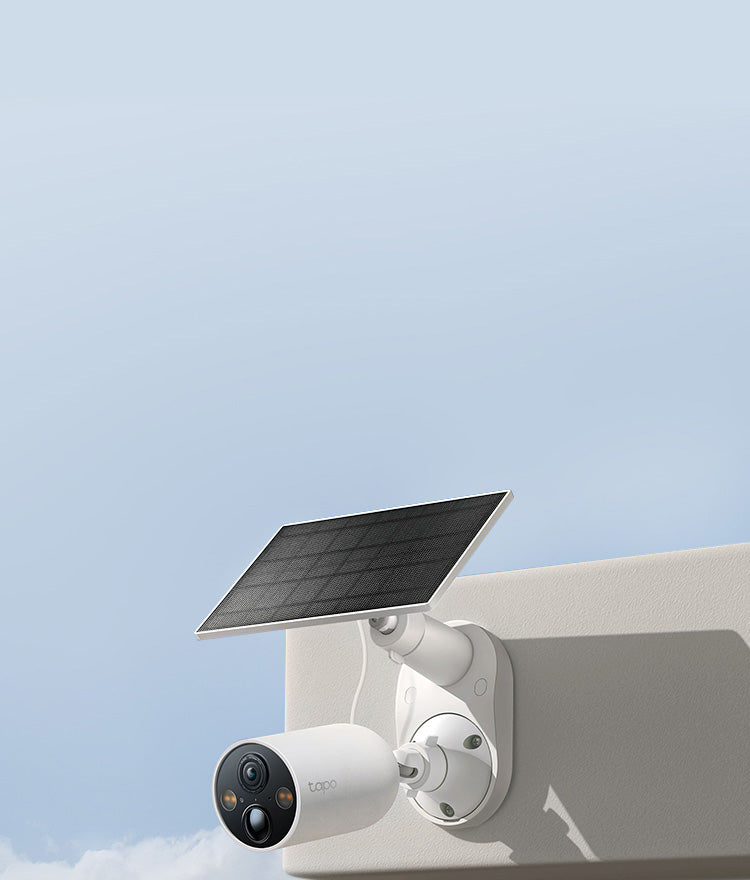 Solar Security Cameras | Wire-Free Outdoor Protection – TP-Link Tapo Store