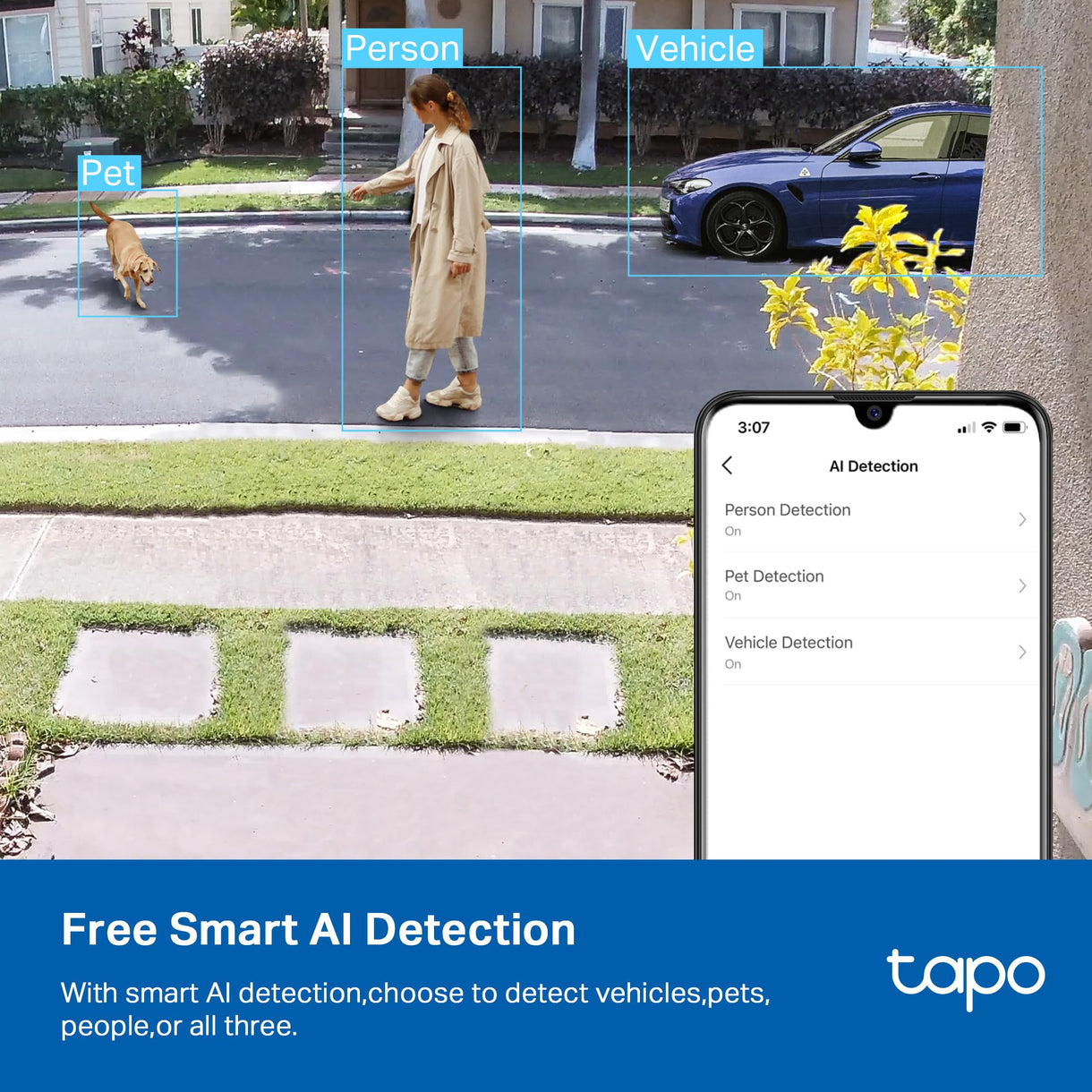 Tapo C120 Indoor/Outdoor Wired Security Camera | 2K QHD, IP66 Rated ...